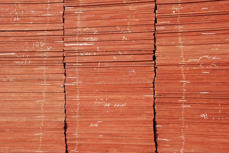 The red wood board stock photo. Image of cubic, board - 7538978
