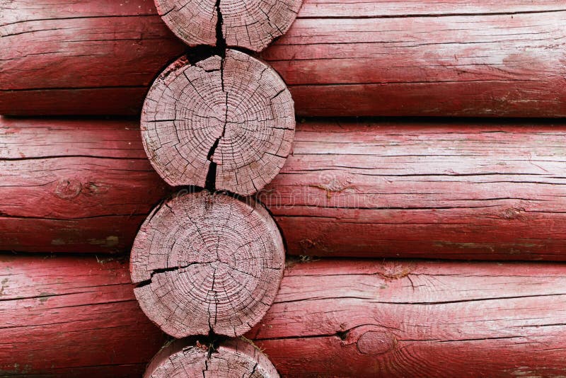 Red wood logs stock image. Image of beam, board, material - 101567643