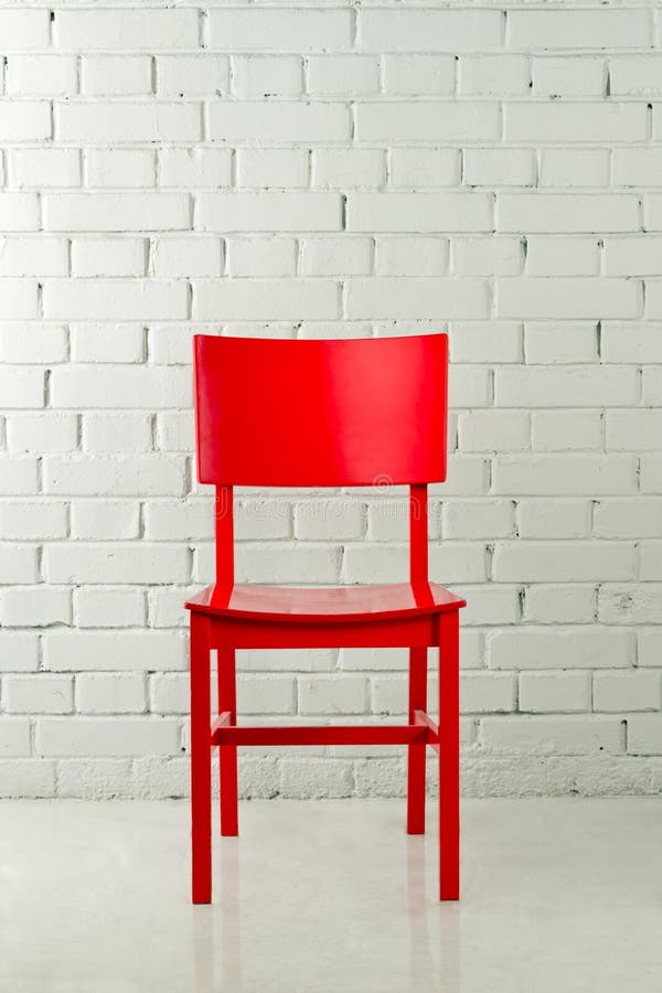 Red chair stock photo. Image of furniture, rugged, fashion - 31508896