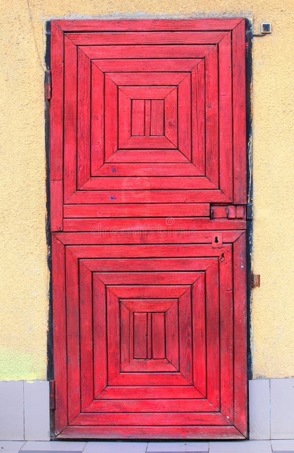 Red Wooden Door Bell Push Button Stock Photos - Free & Royalty-Free ...