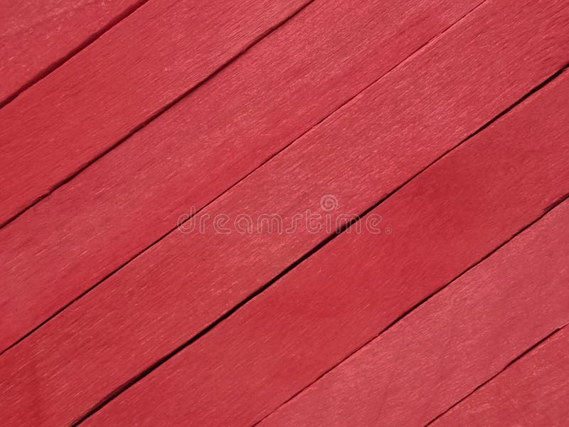 Red and Wooden Pattern Popsicle Sticks. Stock Photo - Image of ...