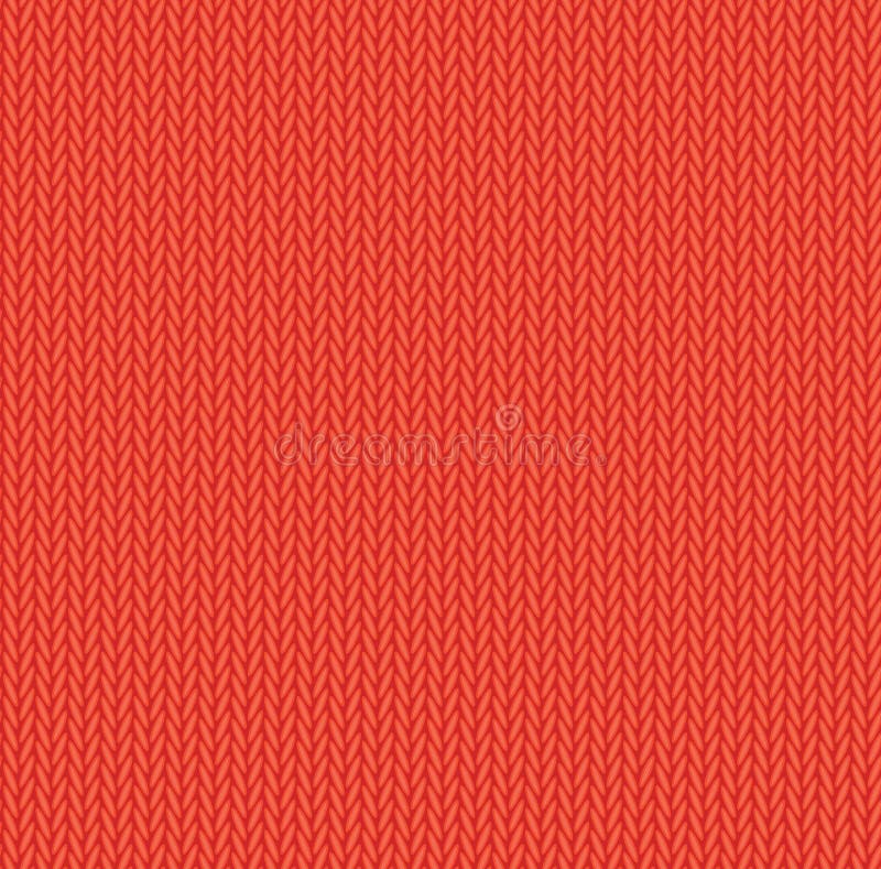 Red Wool Knitwear Texture Seamless Pattern Stock Vector - Illustration ...