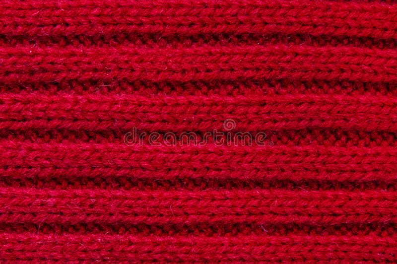 Red Wool stock image. Image of full, woven, swatch, macro - 43694435