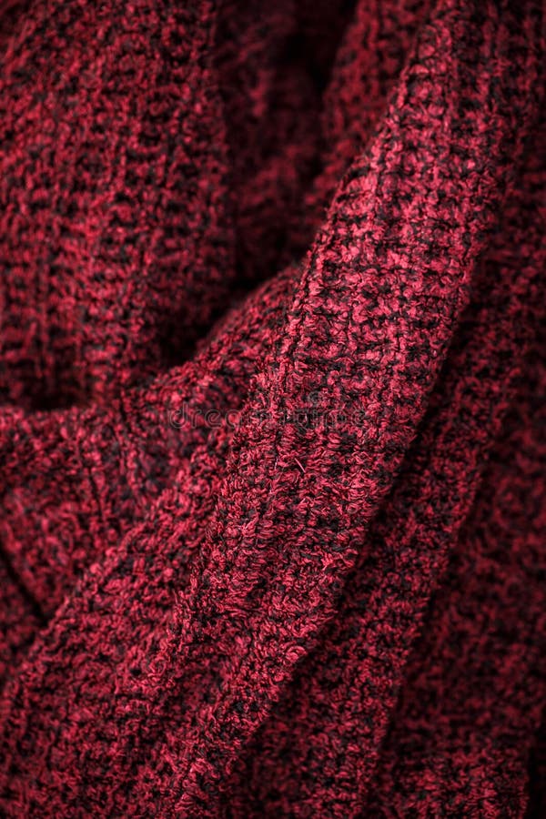 Red Wool Texture for Warm Winter Clothes Stock Image - Image of bright ...