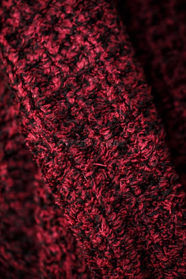 Red Wool Texture for Warm Winter Clothes Stock Photo - Image of plain ...