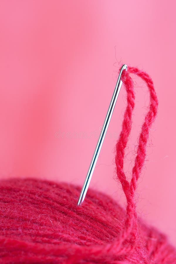 Thread and needle stock photo. Image of fashion, business - 30021478