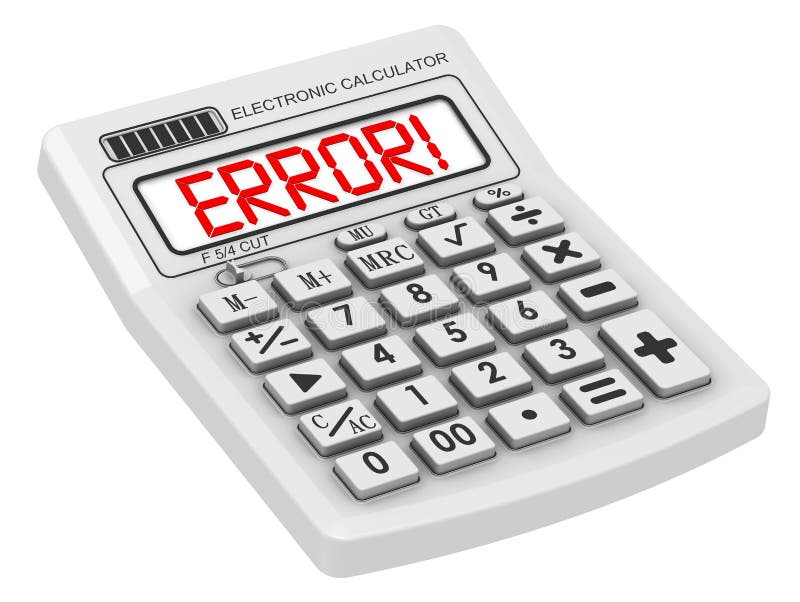 Mathematical Mistake Stock Illustrations – 17 Mathematical Mistake ...