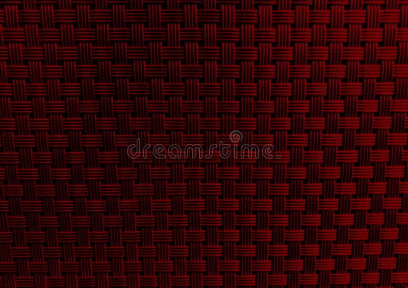 Red Woven Pattern Material for Background Stock Image - Image of black ...