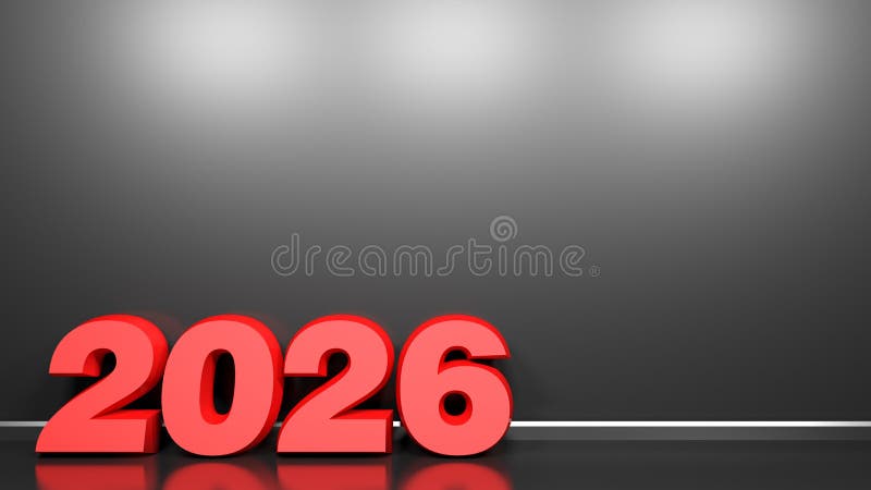 2026 Black Write on Black Surface with Blue Backlight - 3D Rendering ...