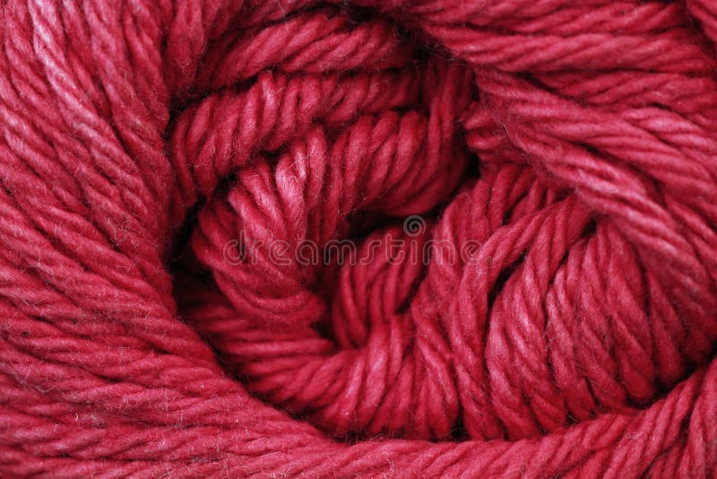 Red Yarn Texture Picture. Image: 94778400