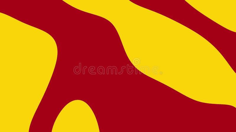 Red and Yellow Abstract Shapes Form a Vibrant Pattern. Stock Video ...