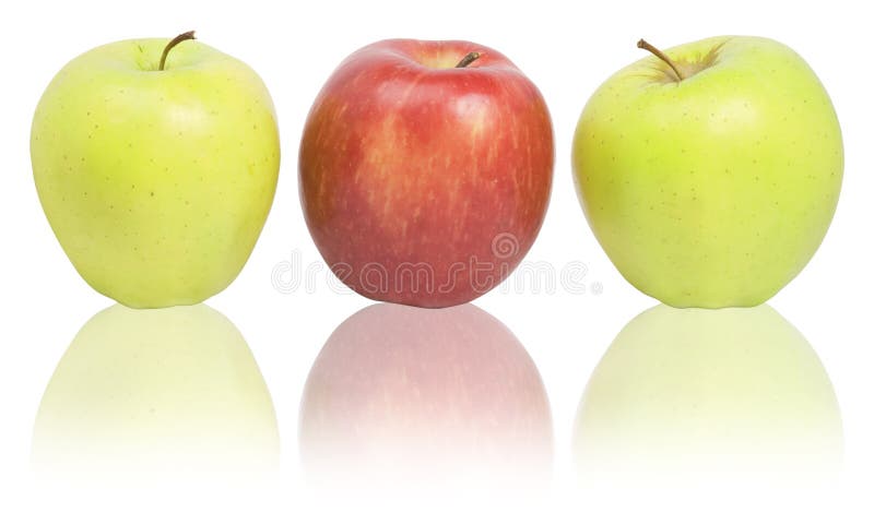 Red and yellow apples stock photo. Image of diet, succulent - 6192886