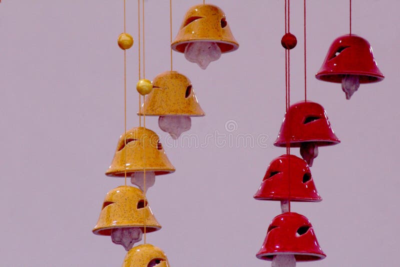 Red and yellow bells stock photo. Image of yellow, flower - 224113546