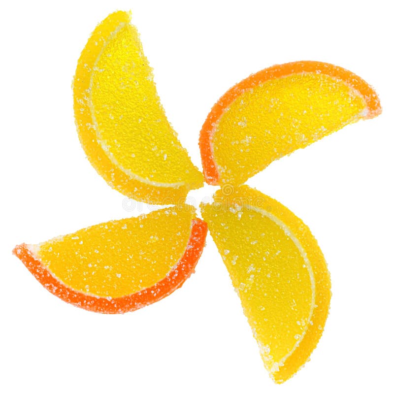 Red and yellow candy stock image. Image of fruit, marshmallow - 162103771