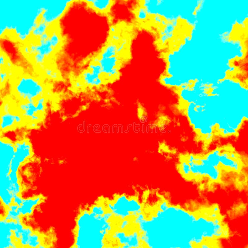 Red Yellow Clouds Shapes, Ground Forms, Abstract Texture, Graphics ...