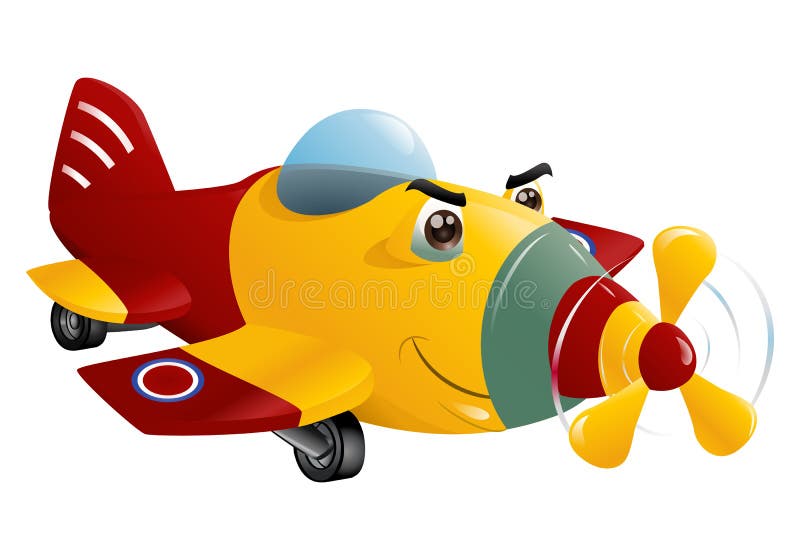 Commercial Jet Plane. 3D Render. Rear View Stock Illustration ...