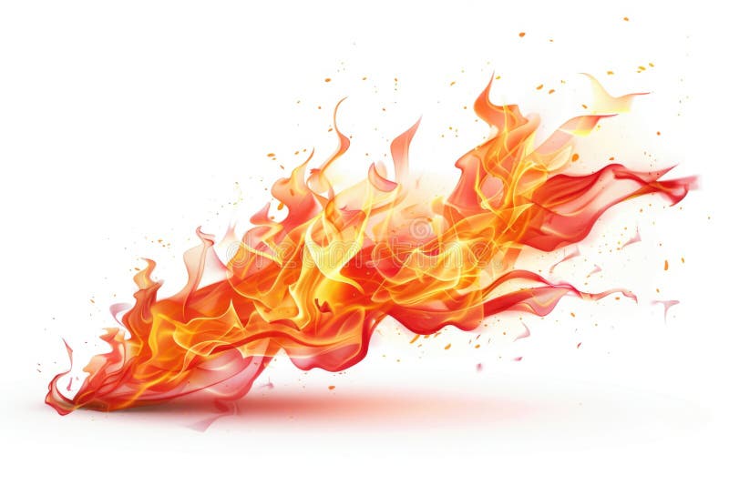 Red and Yellow Fire stock image. Image of vivid, yellow - 374023831