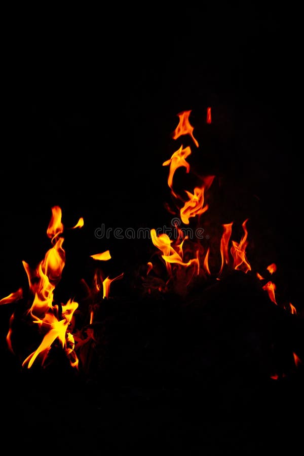 Yellow And Red Flames Picture. Image: 83037719
