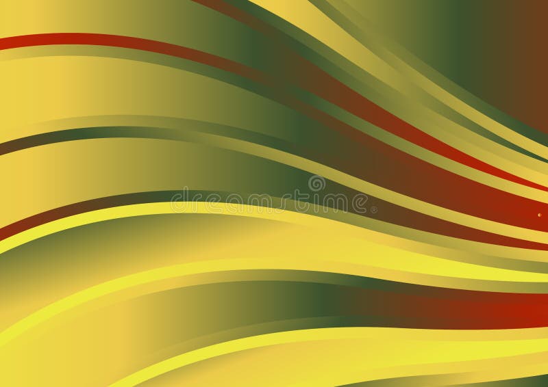 Red Yellow and Green Gradient Wave Background Vector Graphic Stock ...