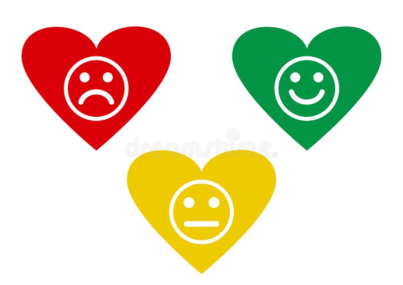 Red, Yellow, Green Smileys Emoticons Icon Negative, Neutral and ... Red, Yellow, Green Smileys Emoticons Icon Negative, Neutral and ...
