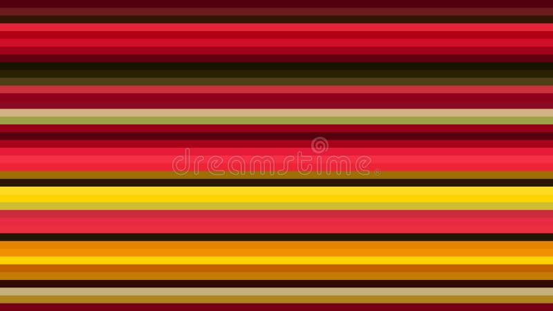 Red and Yellow Horizontal Stripes Background Stock Vector ...