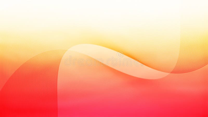Red with Yellow Lines Wave Shape Beautiful Background Web Texture Stock ...