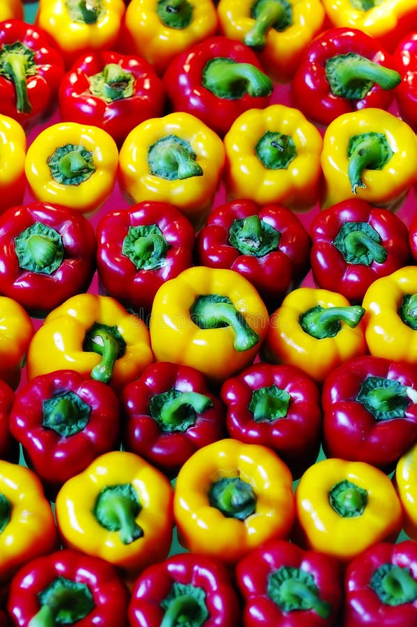 Red And Yellow Pepper Picture. Image: 5004710