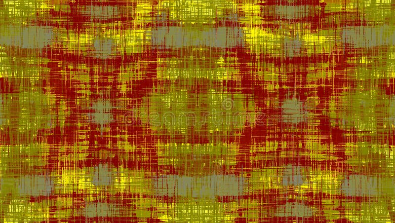 Red and Yellow Plaid Pattern Abstract Stock Illustration - Illustration ...