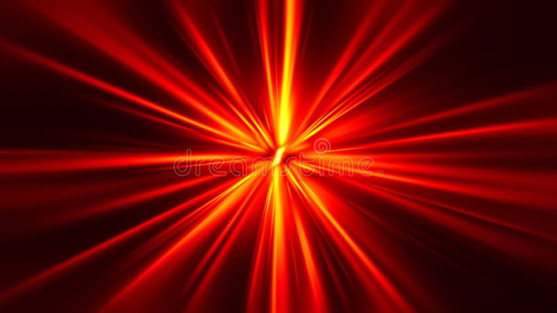 Red and Yellow Plasma Rays Radiating from Centre. Stock Footage - Video ...