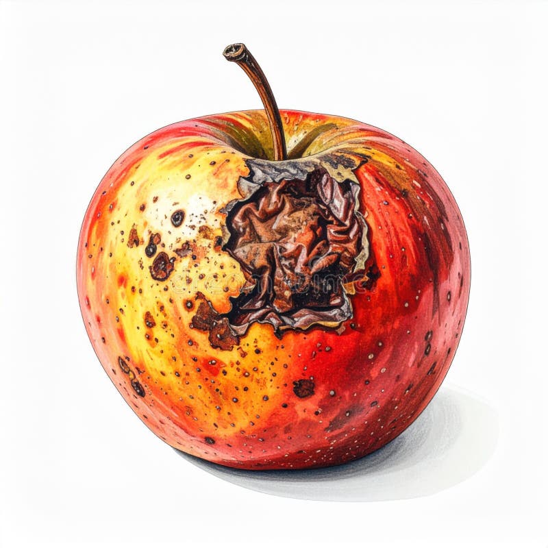 Rotten Apple Stock Illustrations – 1,069 Rotten Apple Stock ...