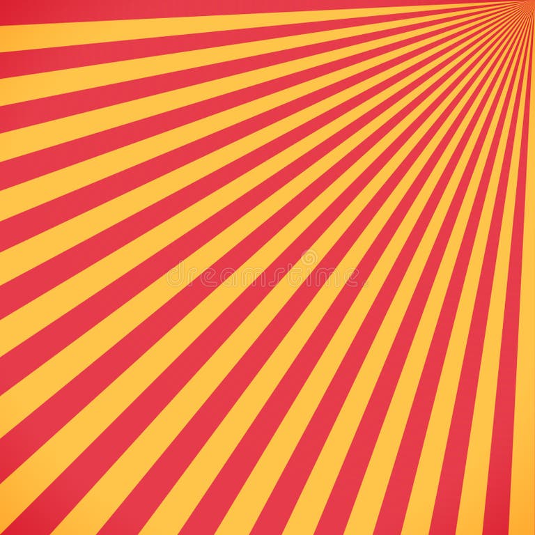Red and Yellow Sunburst Circle and Background Pattern Stock ...