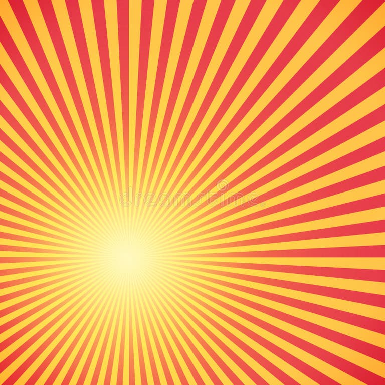 Red Yellow Sunburst Circle Stock Illustrations – 980 Red Yellow ...