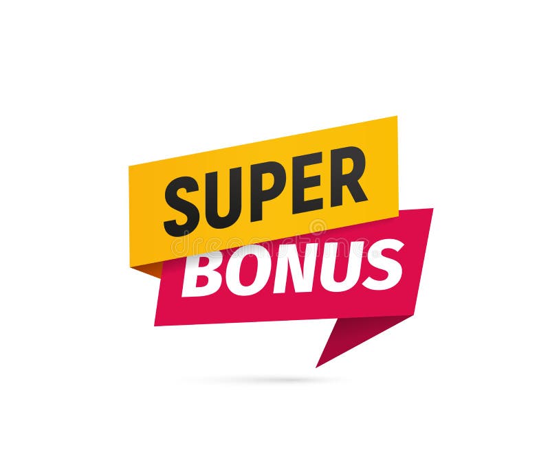 Super Bonus Sticker Text Effects Stock Vector - Illustration of groovy ...