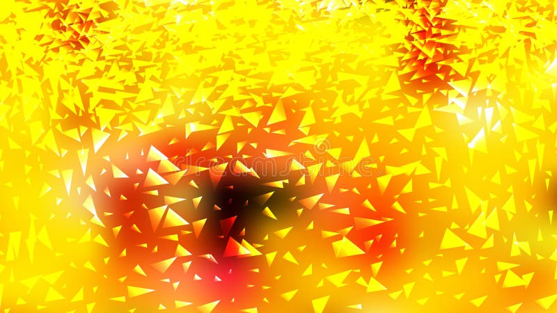 Red and Yellow Triangle Background Vector Illustration Stock Vector ...