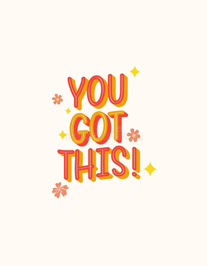 Red and Yellow Typography Simple T-Shirt Stock Illustration ...