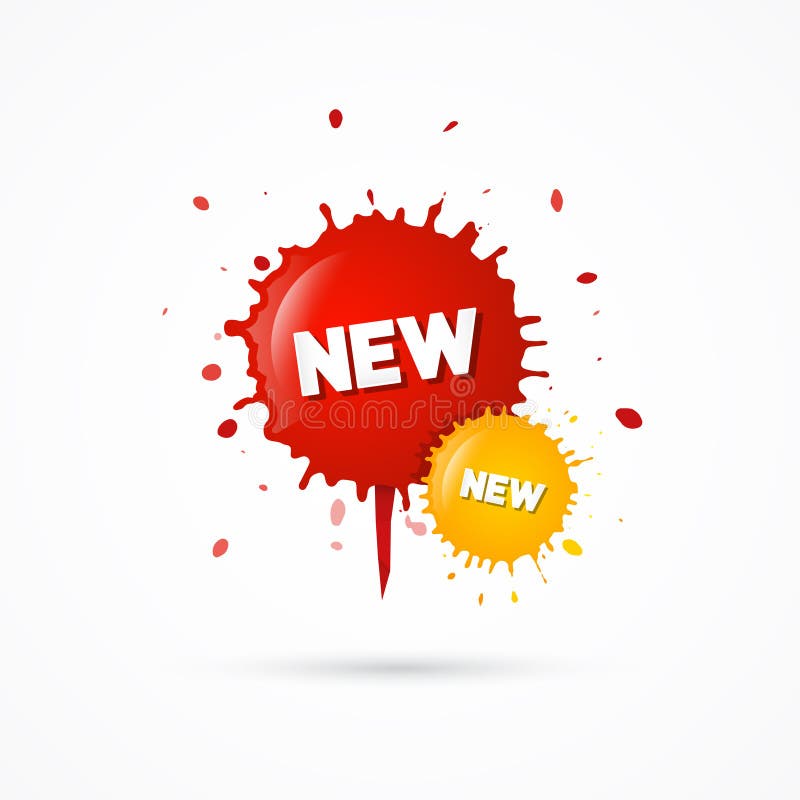 Red Yellow Vector New Blots Icons Stock Illustrations – 3 Red Yellow ...