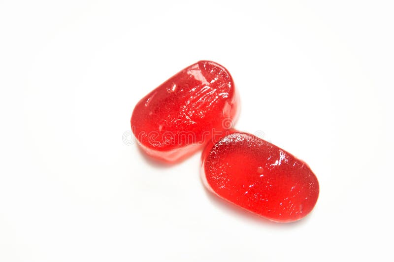 Red yelly sugar candies stock photo. Image of gummy, garages - 49950732