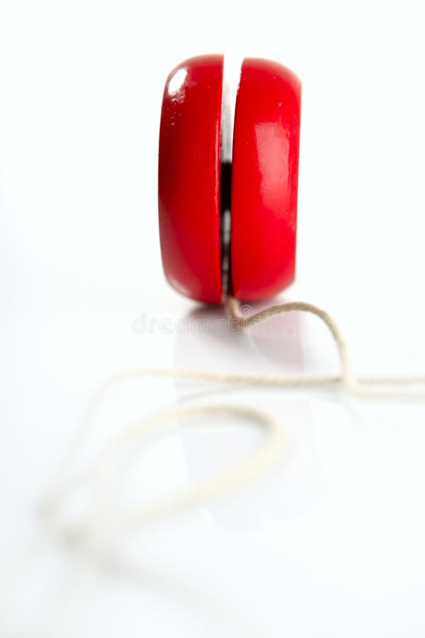 Red Yo-yo stock photo. Image of white, leisure, playing - 24376704