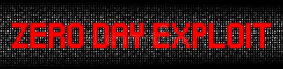 Zero Day Exploit Text on Hex Code Illustration Stock Illustration ...