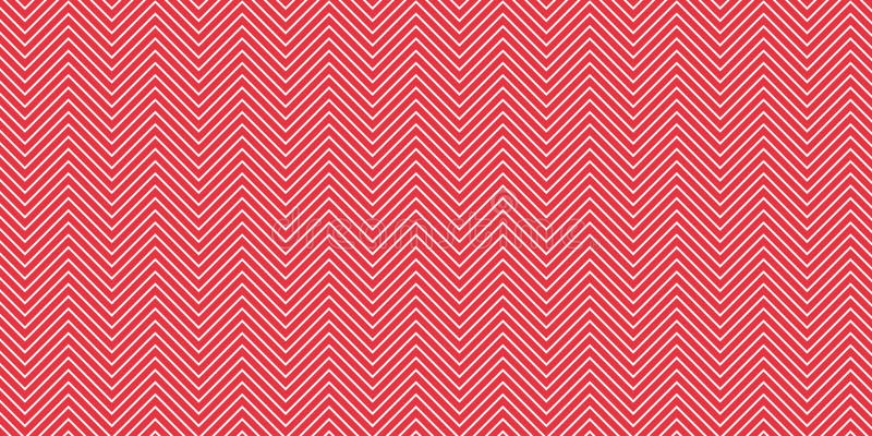 Red Zigzag Pattern Design Element Background. Stock Illustration ...