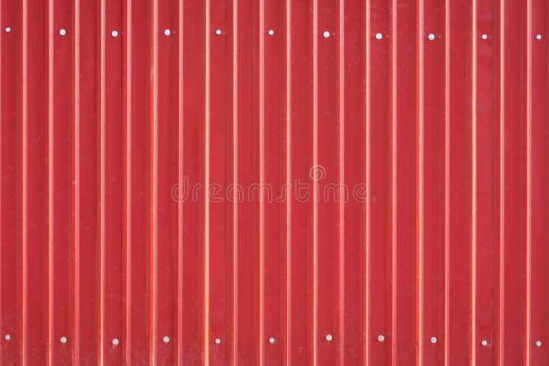 Red Zinc Sheet Metal Texture Stock Photo - Image of material, backdrop ...