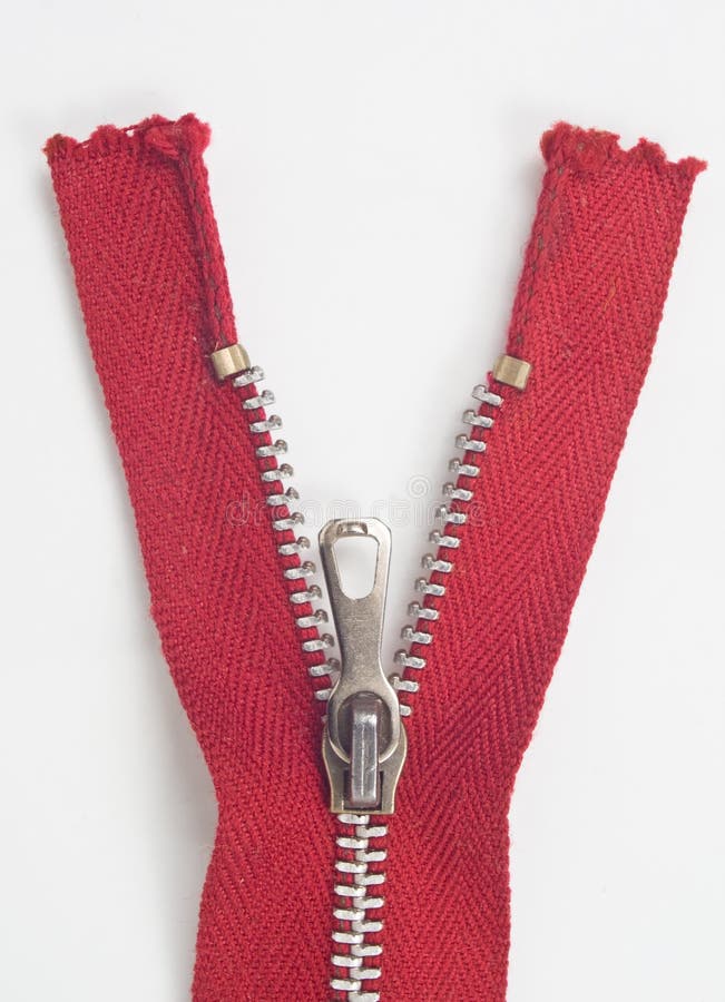 Zippers stock photo. Image of unzip, white, textile, isolated - 3449076