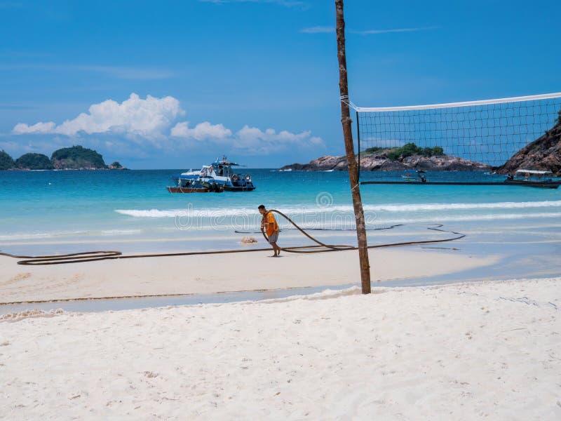 Redang, Malaysia - May 10, 2022 Beach Scene in a Sunny Day Editorial ...