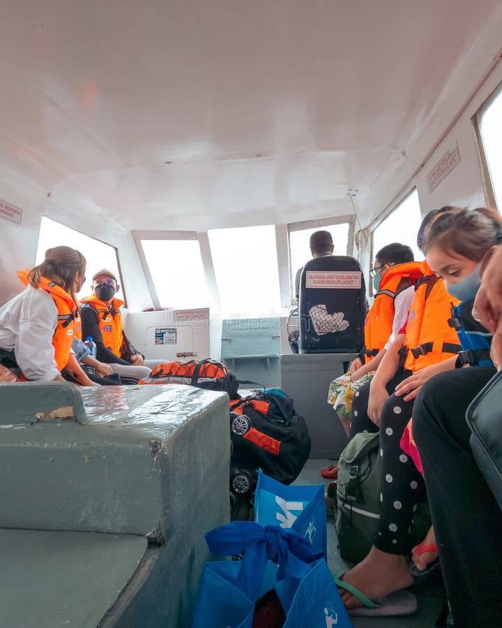 Redang, Malaysia - May 9, 2022: Inside the Ferry Boat To the Island ...