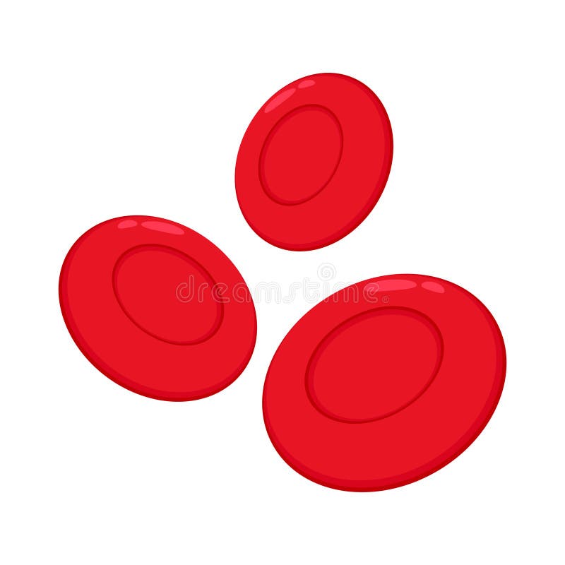 Red Blood Cell Cartoon Vector. Stock Vector - Illustration of ...