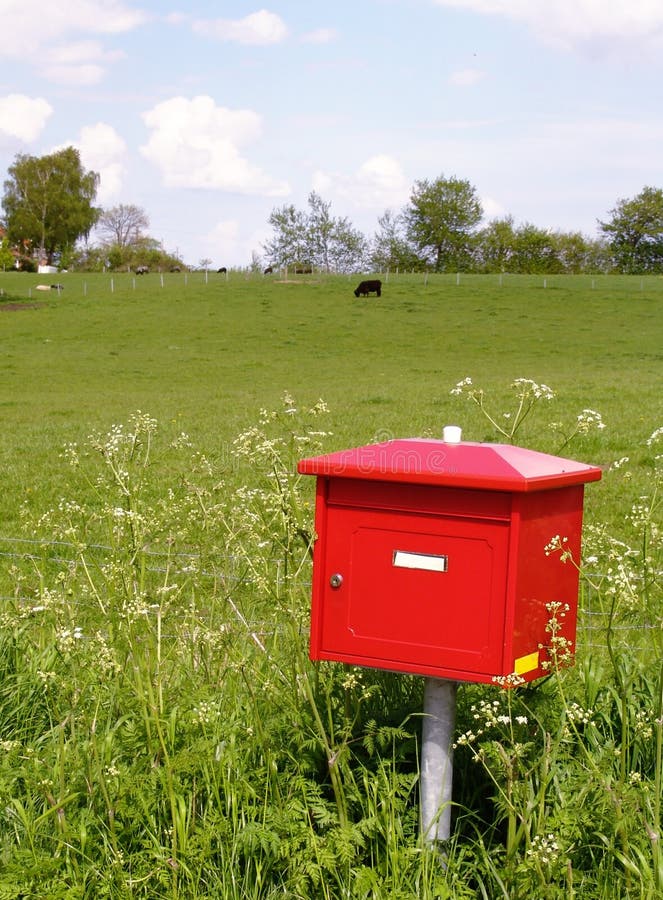 Barn Mailbox stock image. Image of outdoors, mailboxes - 1242775