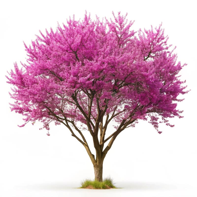 Redbud Tree Stock Illustrations – 184 Redbud Tree Stock Illustrations ...