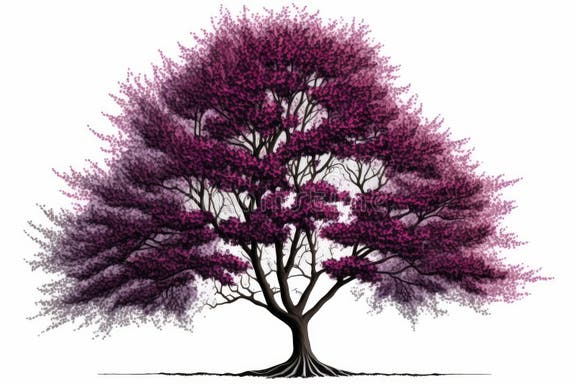 Redbud Stock Illustrations – 125 Redbud Stock Illustrations, Vectors ...