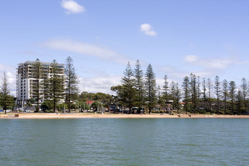Redcliffe Sea Front stock photo. Image of water, jetty - 88377288