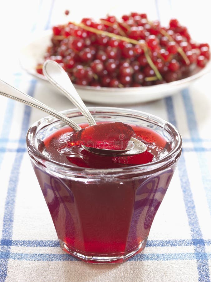 Redcurrant jelly stock photo. Image of prepared, heap - 23707874